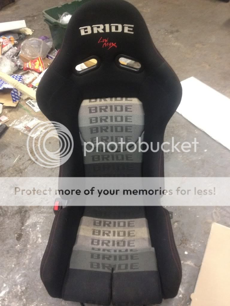 Bride Gias Graduation carbon/kevlar reclining bucket seats on Bride ...