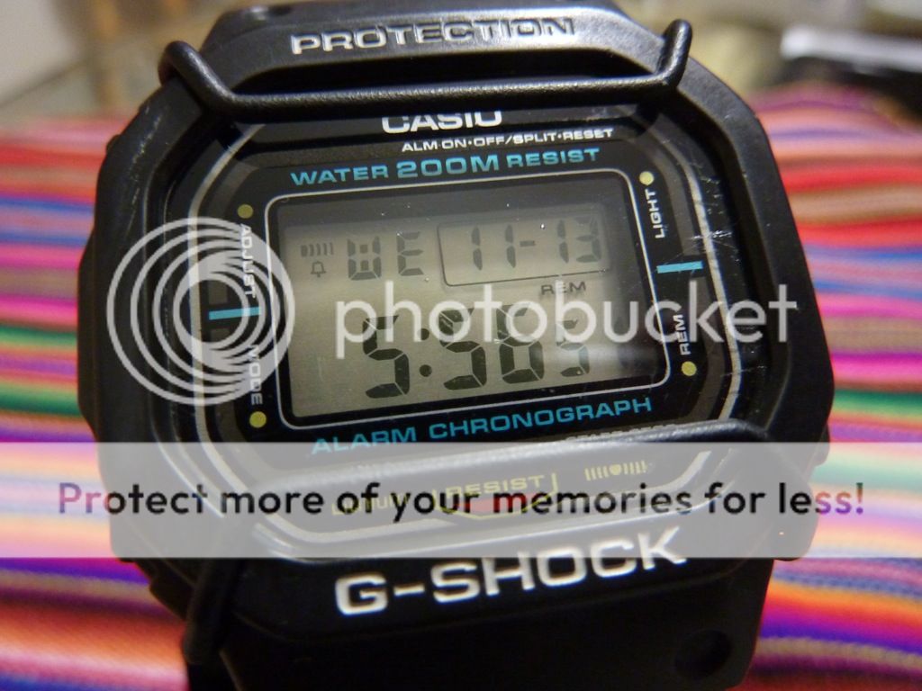 CASIO DW-5800 G SHOCK with Bull Bars, MEGA RARE, SUPER HARD TO FIND ...