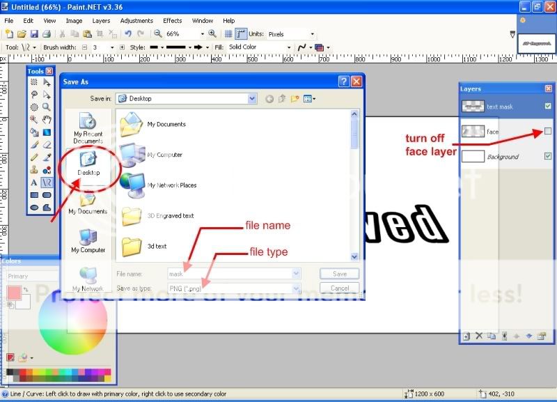 3D-Engraved Text - Text Effects - paint.net Forum